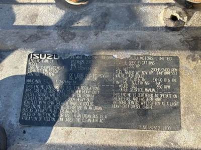 Isuzu 4HK1TC Engine Core For Sale | Elkton, MD | 8981211700 ...