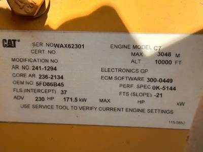 Caterpillar C7 Engine for a 2007 Ford F650 For Sale | Elkton, MD | P ...