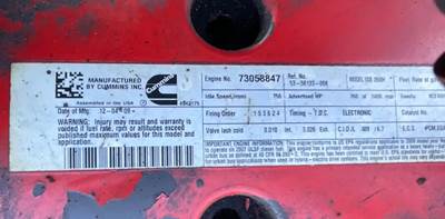 Cummins ISB Engine - 260 HP, ARR/CPL 2797 For Sale | Elkton, MD ...