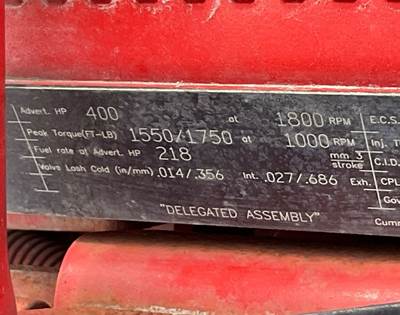 Cummins ISX Engine for a 2015 International PROSTAR For Sale | Elkton ...