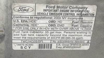 Ford 6.8L V-10 Engine for a 2009 Ford E-450 Super Duty For Sale ...