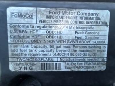 Ford 6.8L V-10 Engine for a 2014 Ford E-450 Super Duty For Sale ...