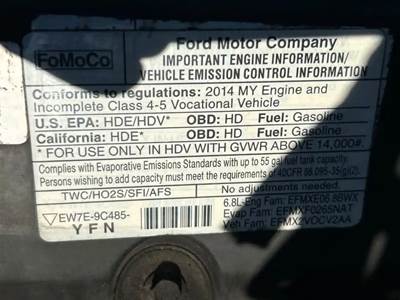 Ford 6.8L V-10 Engine for a 2014 Ford E-450 Super Duty For Sale ...