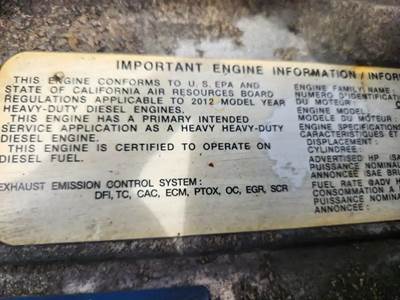 Hino J08 Engine for a 2013 Hino 338 For Sale | Elkton, MD | P-82156 ...