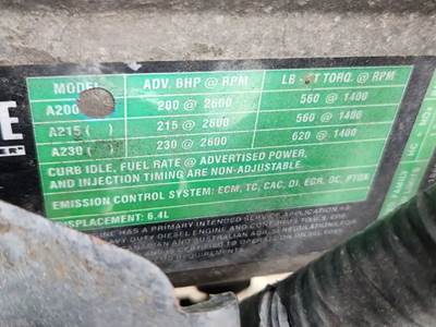 International MaxxForce 7 Engine - 200 HP For Sale | Elkton, MD | P ...