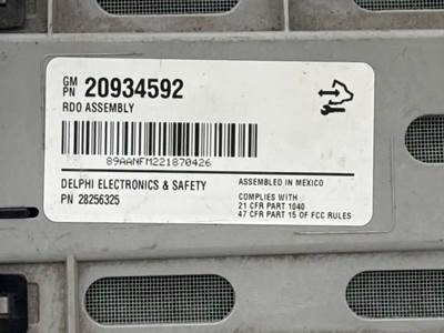 GMC Radio For Sale | Elkton, MD | 20934592 | MyLittleSalesman.com
