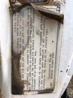 1984 GMC C7 Salvage Truck For Sale | Elkton, MD | SV-455 ...