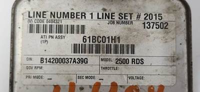 Allison 2500 RDS Transmission Control Module (TCM) for a 2016 ...