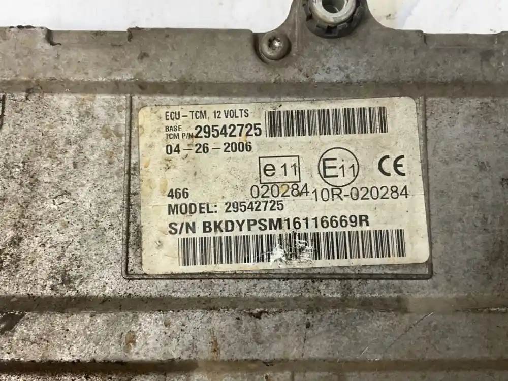 Allison Transmission Control Module (TCM) for a 2007 Freightliner MT45 ...