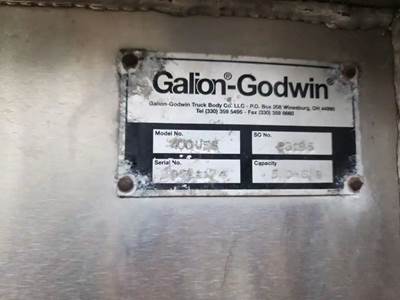 2007 Galion-Godwin 10FT Truck Body For Sale | Elkton, MD | P-41352 ...