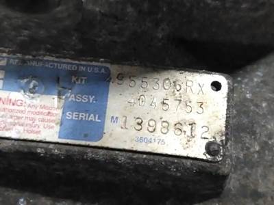 Cummins ISX Turbocharger / Supercharger For Sale | Kankakee, IL | P ...