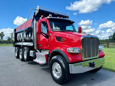 2021 Peterbilt 567 Tri Axle Dump Truck - Paccar 455HP, 10 Speed ...
