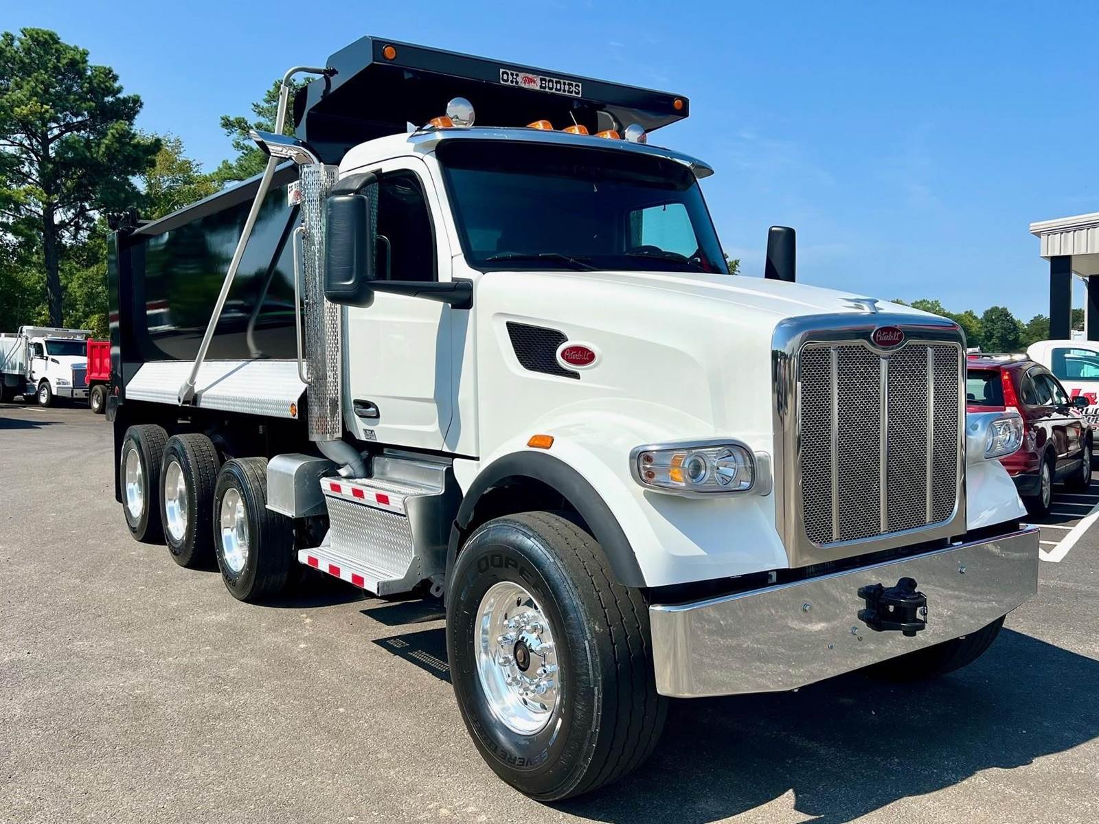 2022 Peterbilt 567 Tri Axle Dump Truck - Cummins 500HP, 6 Speed Allison ...