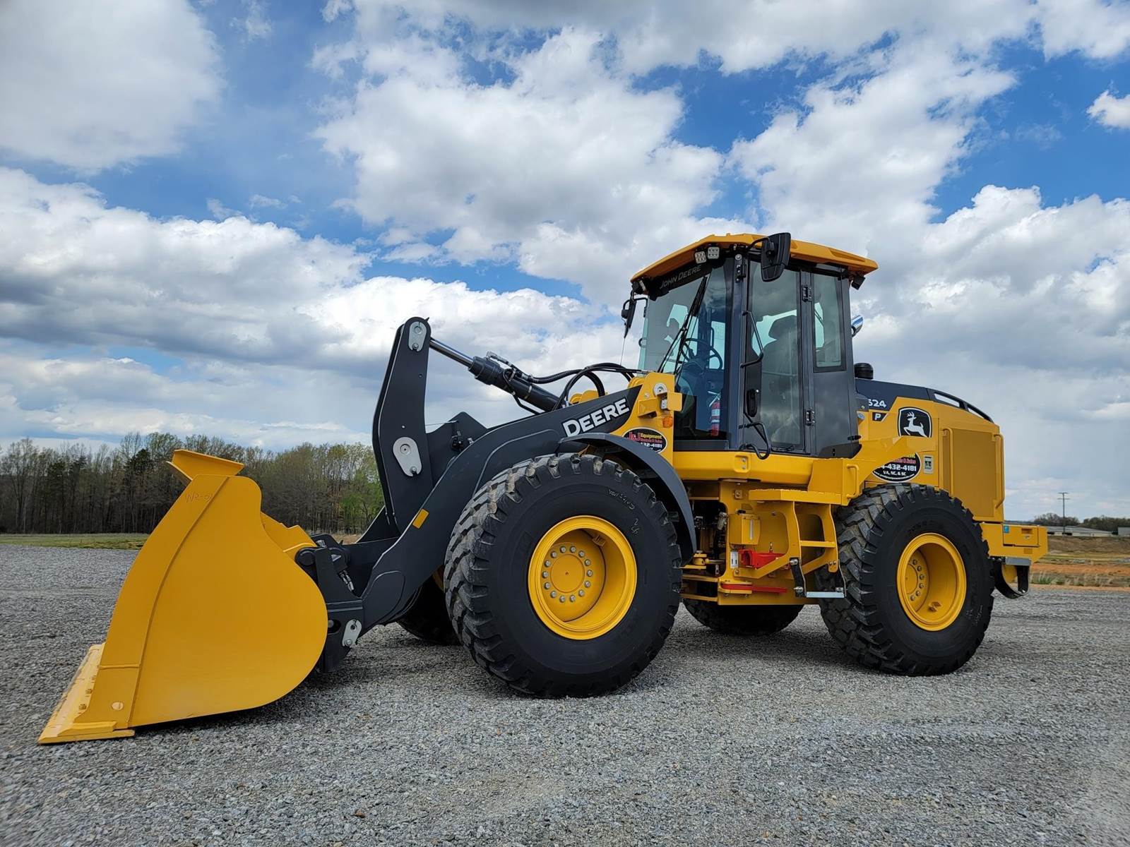 2022 John Deere 524P Wheel Loader For Sale, 4 Hours | Chatham, VA ...