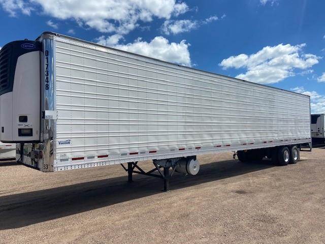 2019 Vanguard 53 ft Reefer Trailer - Sliding Axle, Carrier For Sale ...