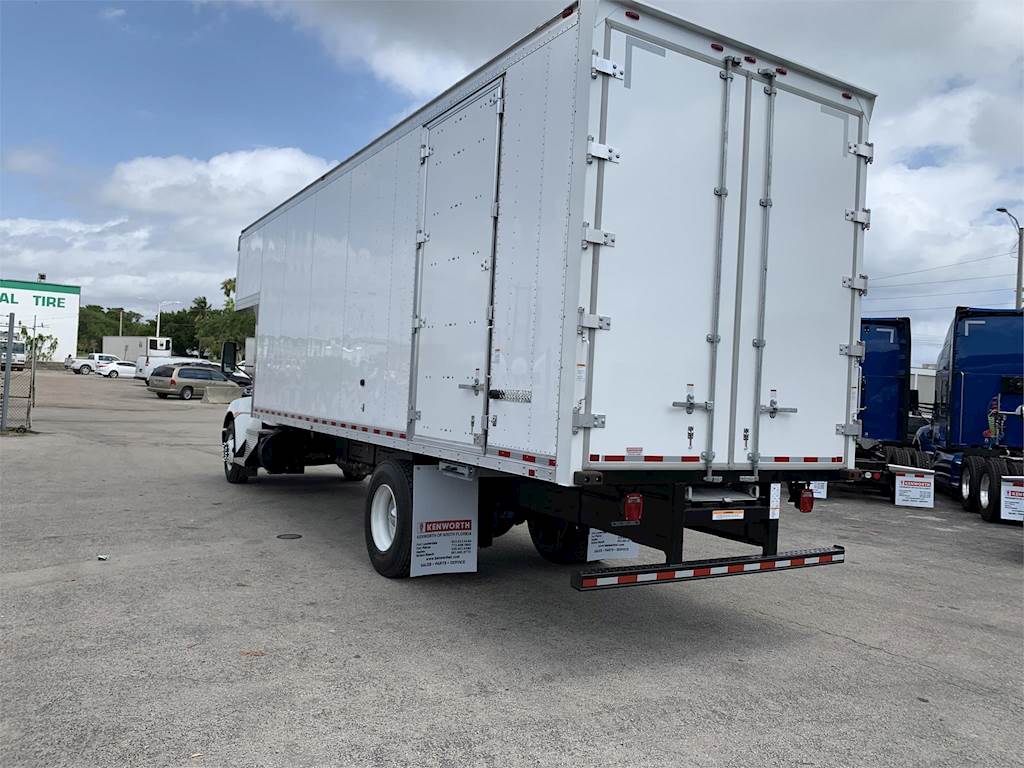 2021 Kenworth T270 28 ft Box Truck - 250HP, 6 Speed Automatic, Roll up ...