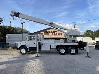 Freightliner FL80 Crane Truck - 2001 NATIONAL 800C Crane, 80ft Reach ...
