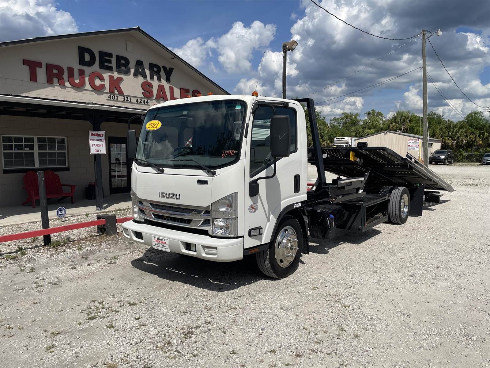 2021 Isuzu NRR Rollback Tow Truck For Sale, 36,134 Miles | Sanford, FL | 6740 | MyLittleSalesman.com