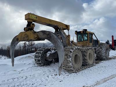 2017 Tigercat 635G Skidder For Sale, 8,331 Hours | Campbell River, BC ...