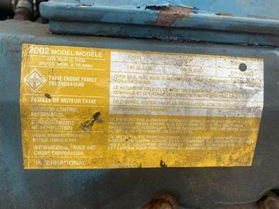 2002 International T444E Engine - 210 HP For Sale | Springville, PA ...