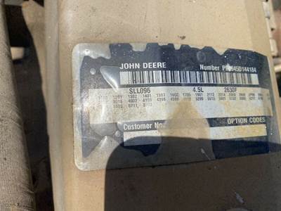 John Deere 4045DF150 Engine For Sale | Springville, PA | 1528 ...