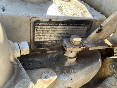 John Deere 4045TF150 Turbo Diesel Engine For Sale, 1,121 Hours ...