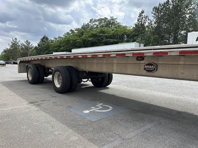 2019 MAC Road Warrior 53ft Aluminum Flatbed Trailer - Air Ride, Fixed ...