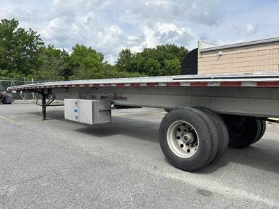 2019 MAC Road Warrior 53ft Aluminum Flatbed Trailer - Air Ride, Fixed ...