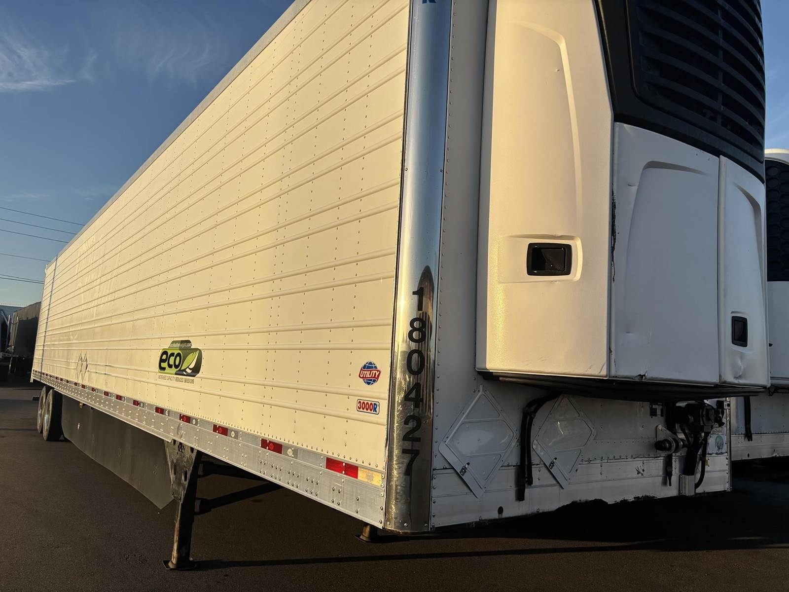 2018 UTILITY 3000R 53 ft Reefer Trailer - Sliding Axle, Swing Door ...