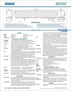 2026 Vanguard COOL GLOBE R8000B Reefer Trailer For Sale | Fort ...