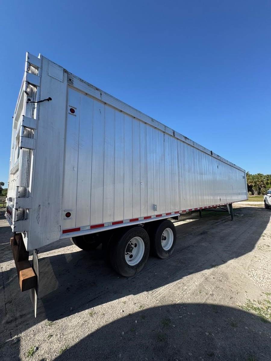 2004 East 53x102 Tandem Axle Aluminum Refuse Trailer - Spring, Fixed Axle For Sale | Lakeland ...