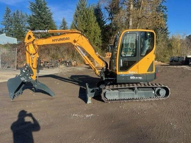 2023 Hyundai ROBEX 60CR-9A Excavator For Sale, 5 Hours | Marysville, WA ...