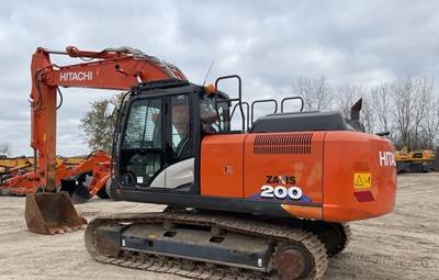 2019 Hitachi ZX200-6 Excavator For Sale - Lebanon, ME - Abbott ...