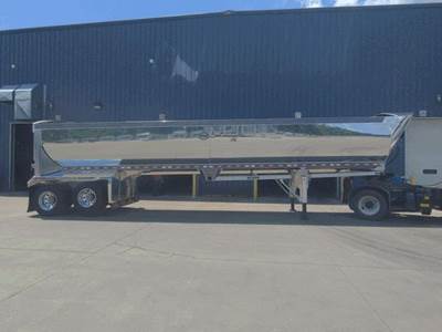 2025 MAC FRAMELESS ALUMINUM HALF ROUND End Dump Trailer For Sale ...