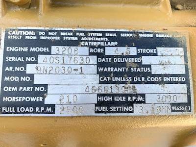 1992 Caterpillar 3208 Engine For Sale | Miami, FL | 1026-10311918 ...