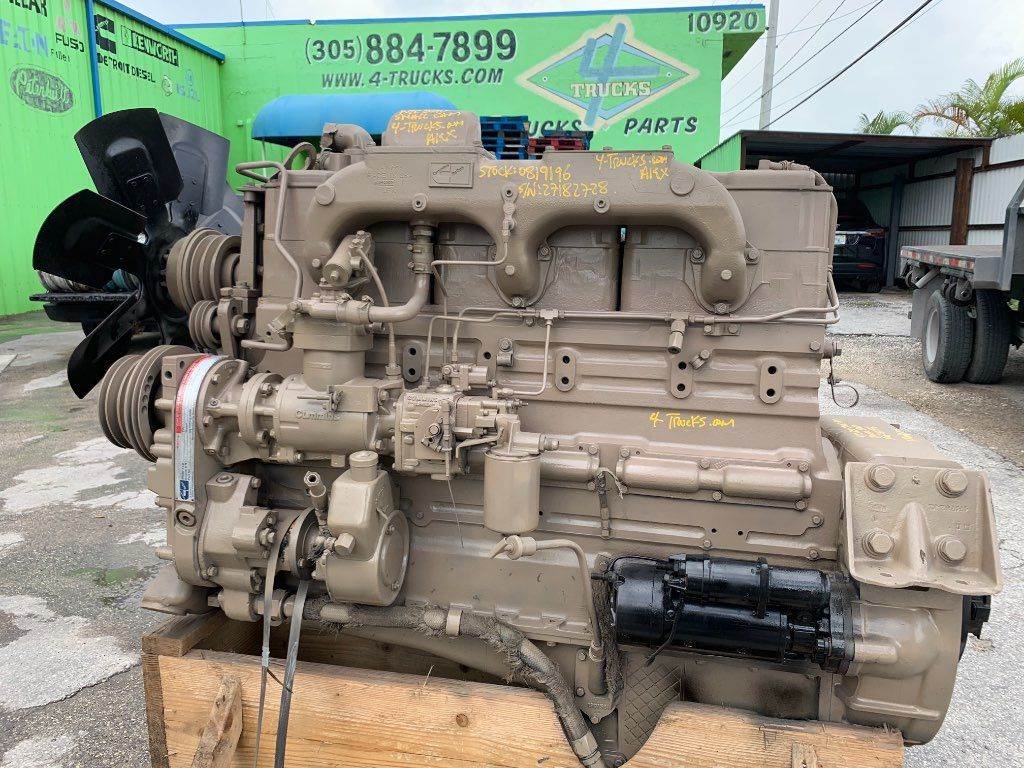 1981 Cummins NTC290 Engine 290 HP For Sale Miami FL 400 0819197
