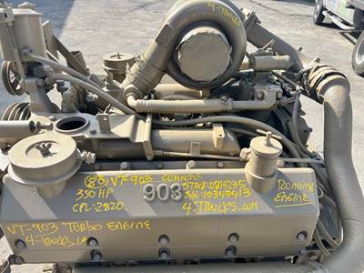 1980 Cummins VT903 Engine For Sale | Miami, FL | 6197-0814235 ...