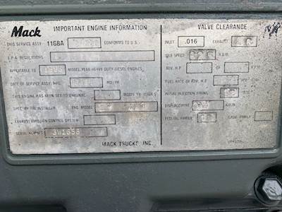 1993 Mack E9 Engine For Sale | Miami, FL | 712-1002194 ...