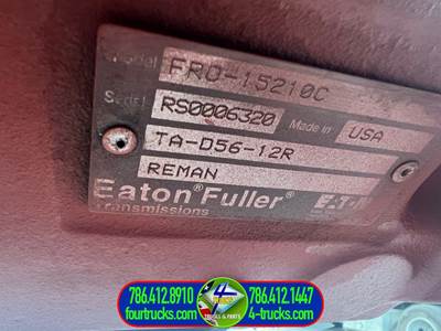 2012 Eaton-Fuller FRO15210C Transmission For Sale | Miami, FL | 6354 ...