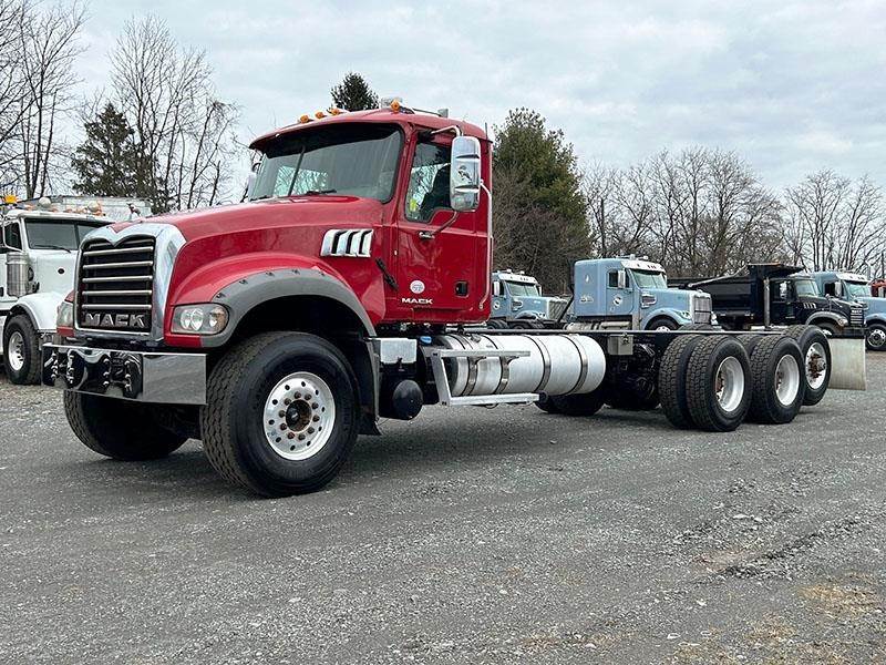 2014 Mack Granite GU713 Tri Axle Cab & Chassis Truck - MP8-445C, 445HP ...