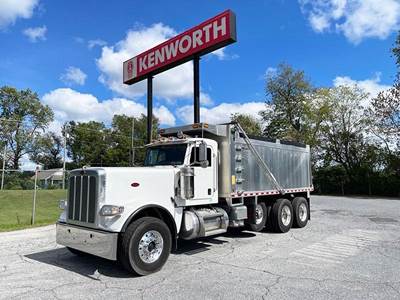2019 Peterbilt 389 Tri Axle Dump Truck - Cummins 565HP, 18 Speed Manual ...