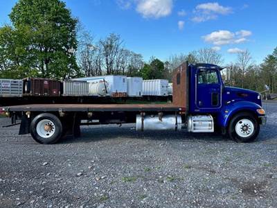 2010 Peterbilt 330 Flatbed Truck - 240HP, Automatic For Sale, 8,288 ...