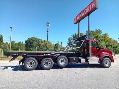 2025 Kenworth T880 Roll Off Truck - Cummins, 500HP, 6 Speed Allison Rds ...