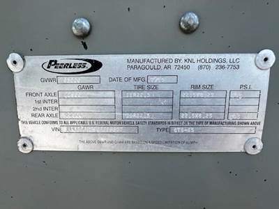 2016 Peerless CTS45 Chip Trailer For Sale | Florence, AL | 12988940 ...