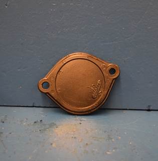 CUMMINS ISX ENGINE REAR INJECTOR CAMSHAFT COVER PLATE 4026588 4 1/2 ...