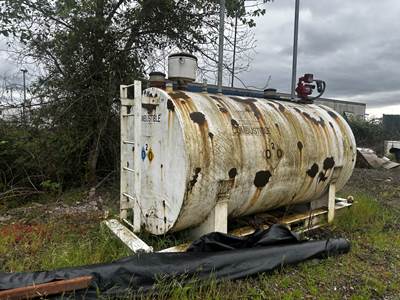 2011 Eagle Tanks 1500 Gallon Double Wall Fuel Tank Skid For Sale ...