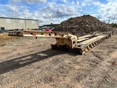 2000 Load King TriAxle 50 Ton Lowboy (Air Ride, Booster Ready, 24' Well ...