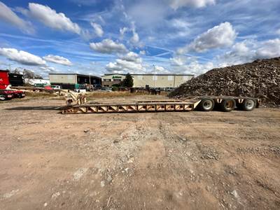 2000 Load King TriAxle 50 Ton Lowboy (Air Ride, Booster Ready, 24' Well ...