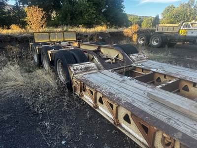 2008 Trail King 55 Ton Lowboy Trailer - RGN, Air, 22' Well, 10' Spread ...