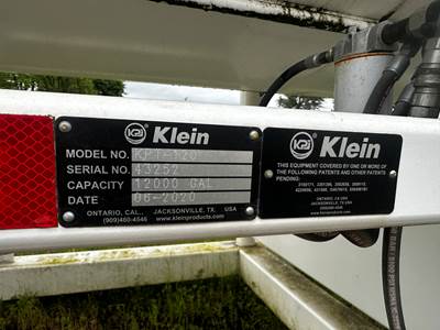 Klein 12000 Gallon Portable Water Tank Trailer For Sale | Albany, OR ...